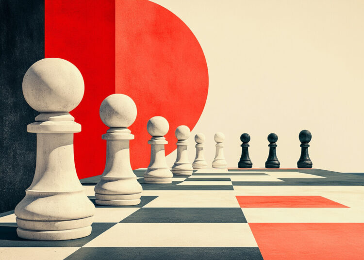 How The Queen Moves and Captures on the Chessboard